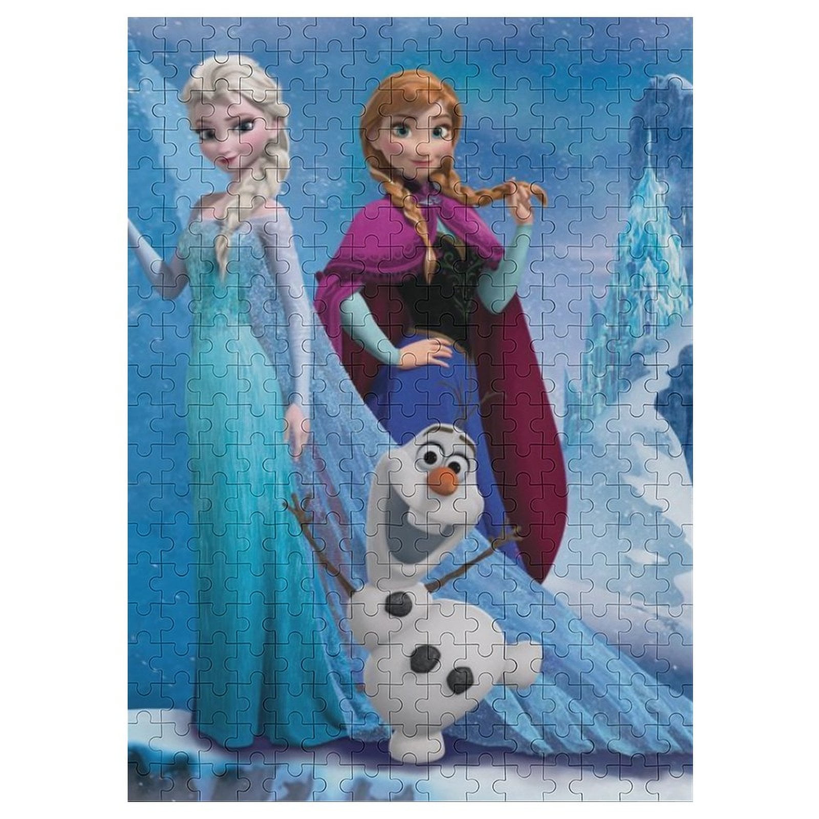 300 PCS Puzzles for Kids Teens Frozen Elsa Jigsaw Puzzles for Seniors ...