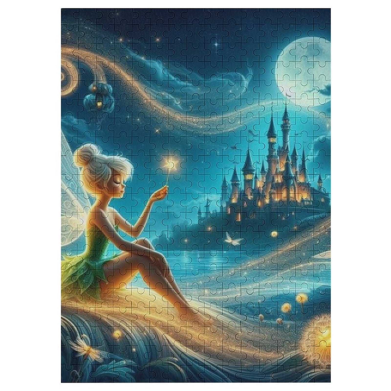 300 PCS Puzzles for Kids Teens Tinker Bell Jigsaw Puzzles for Seniors ...