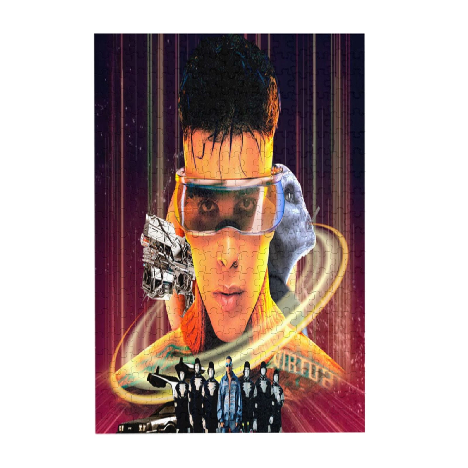 300 PCS Rauw Alejandro Jigsaw Puzzles Cartoon Jigsaw Puzzle Funny ...