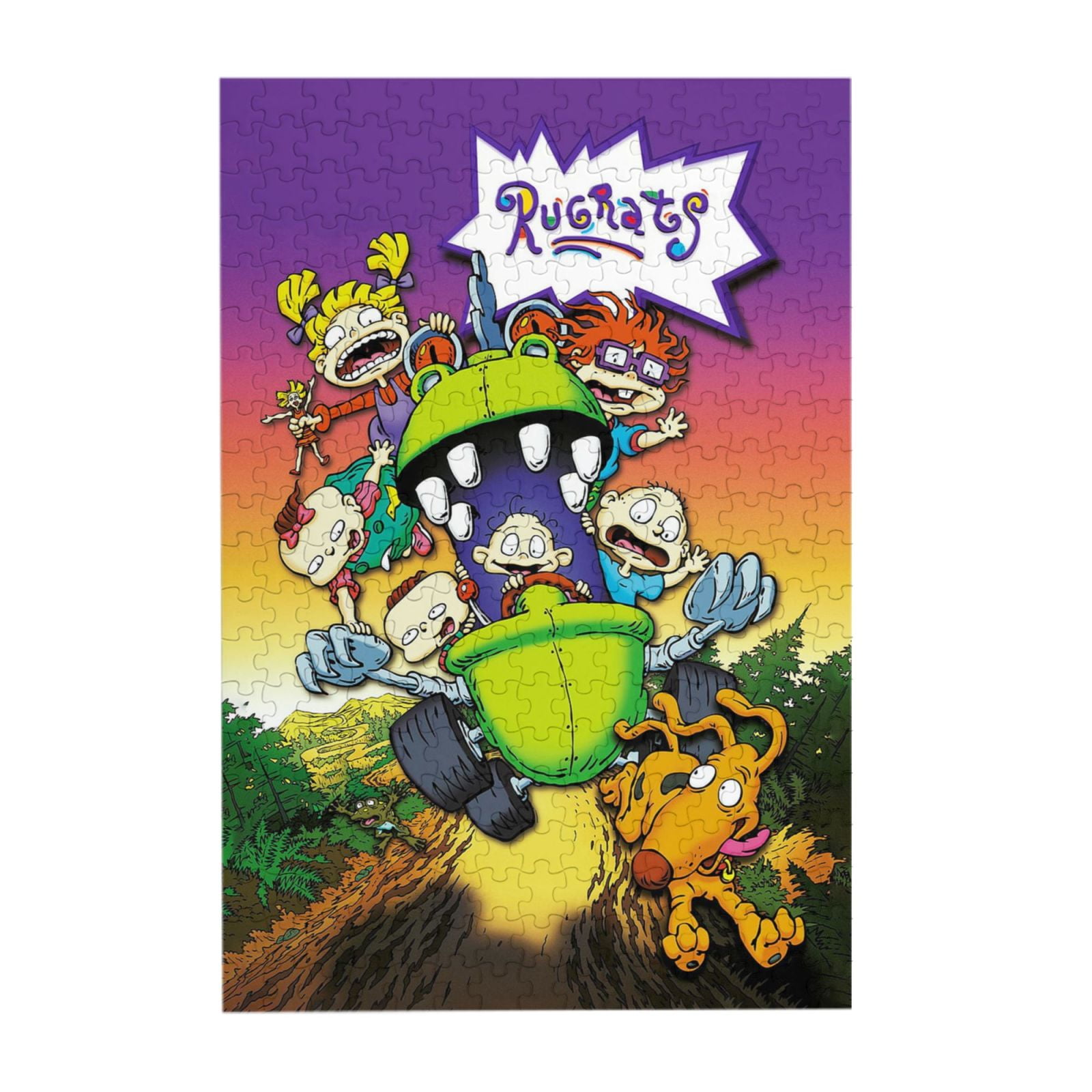 300 PCS Rugrats Jigsaw Puzzles Cartoon Anime Picture Puzzle Birthday ...