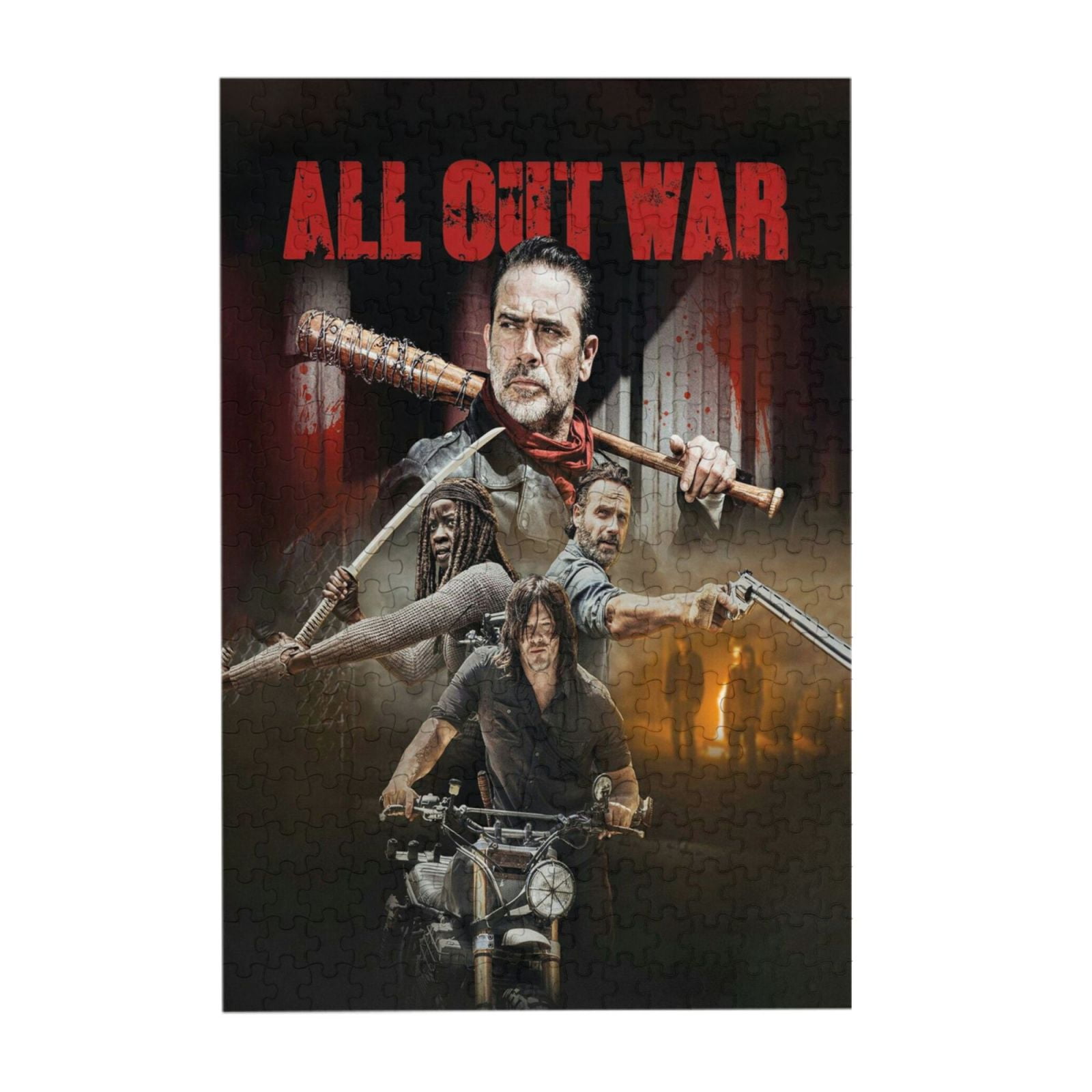 300 PCS Walking Dead Jigsaw Puzzles Cartoon Anime Picture Puzzle ...