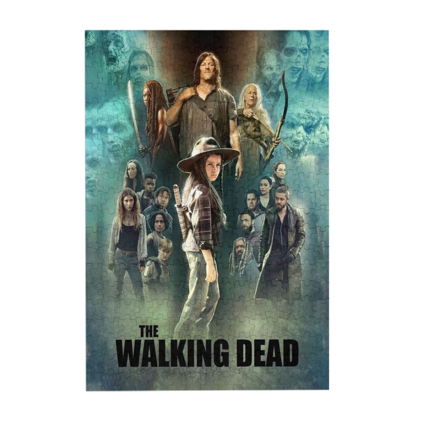 300 PCS Walking Dead Jigsaw Puzzles Cartoon Anime Picture Puzzle ...