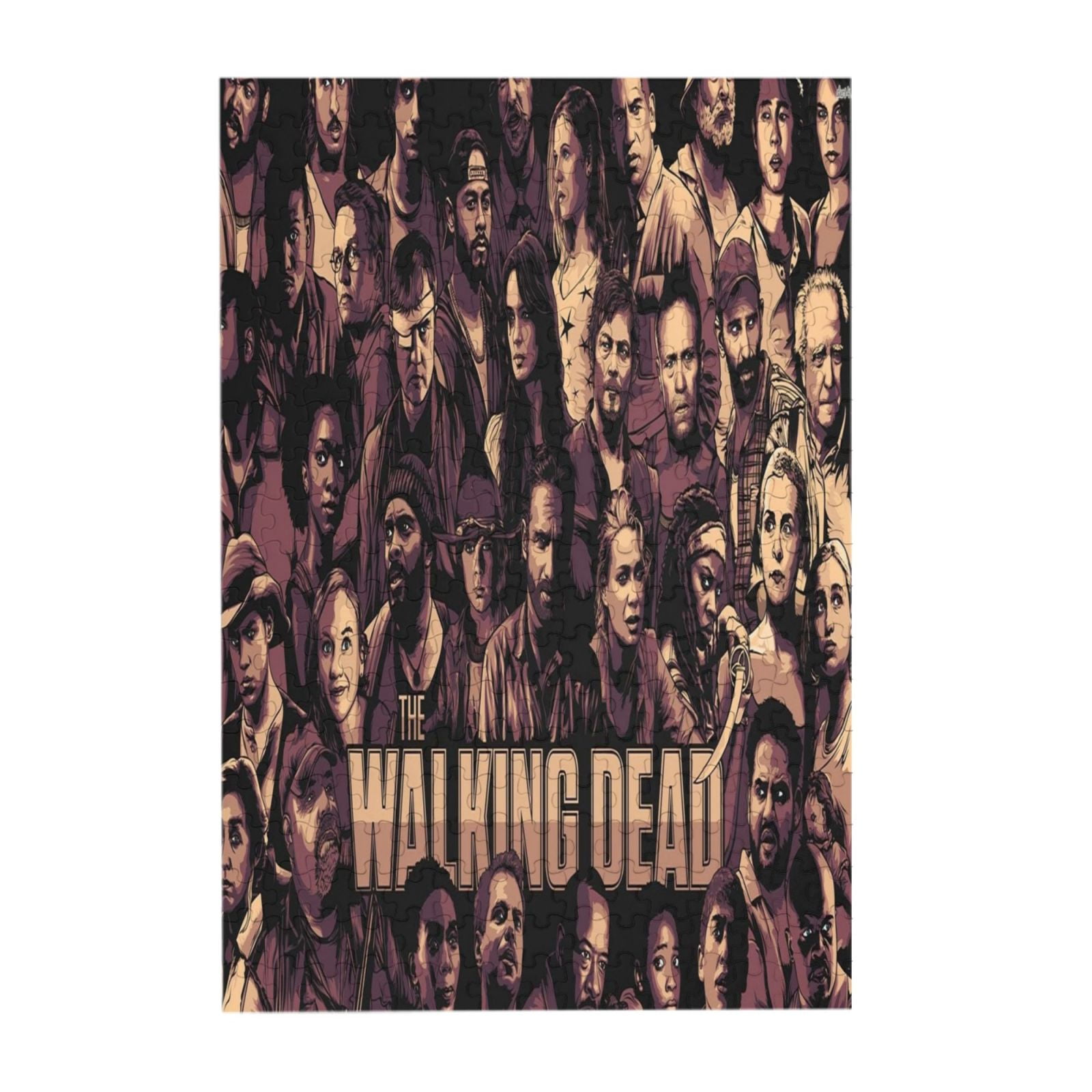 300 PCS Walking Dead Jigsaw Puzzles Cartoon Anime Picture Puzzle ...