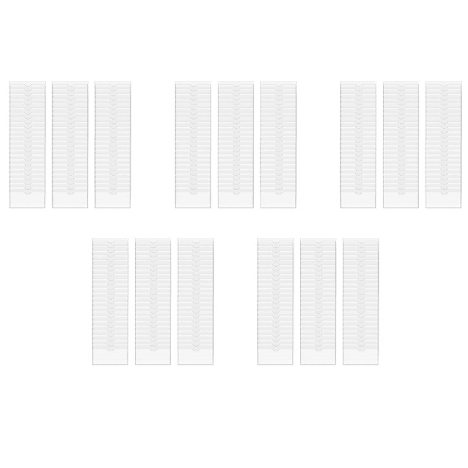 300 Pack 3.5 x 4.7 Inches Self-Adhesive Label Holder Card Pockets Label ...