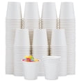 300 Pack 3 oz Disposable Paper Cups Small Mouthwash Bathroom Cups Mini ...