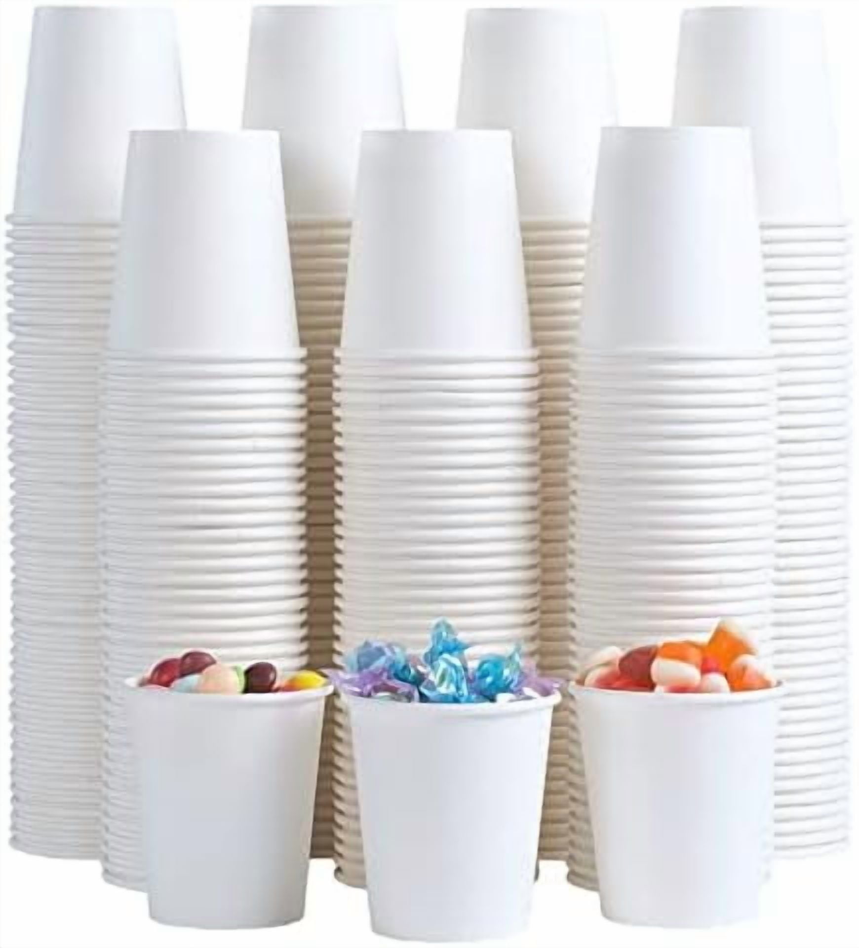 300 Pack 5 oz Paper Cups, Disposable Bathroom Cups 5oz Paper, Small ...