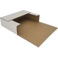 300 Pack 7.5x5.5x2'' Corrugated Easy-Fold Mailers, Small Cardboard ...