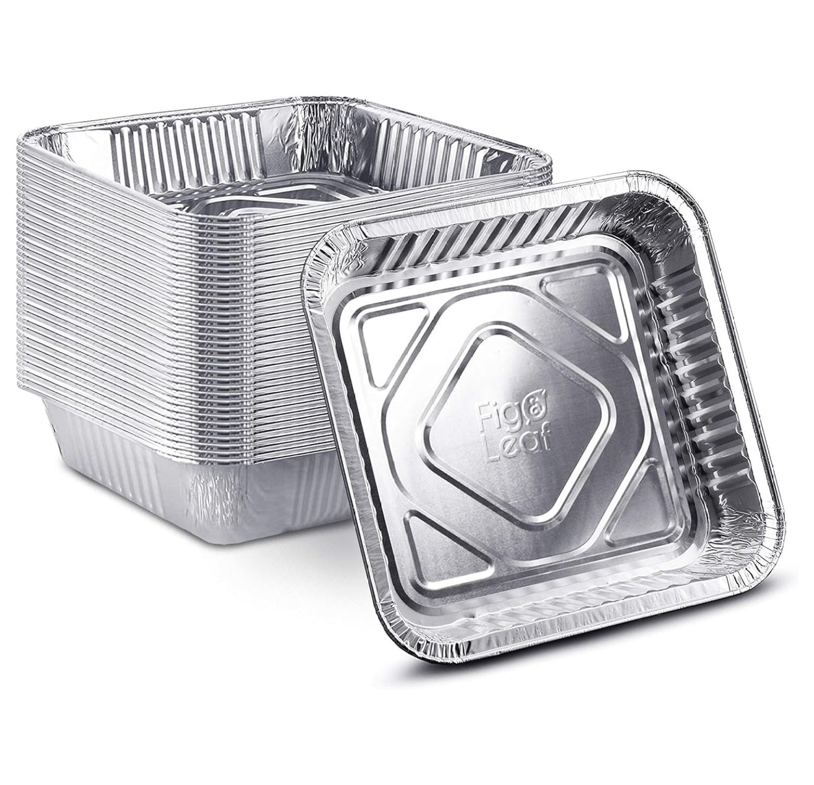 [300 Pack - 8” x 8”] Square Baking Cake Pans| Heavy Duty l Disposable ...