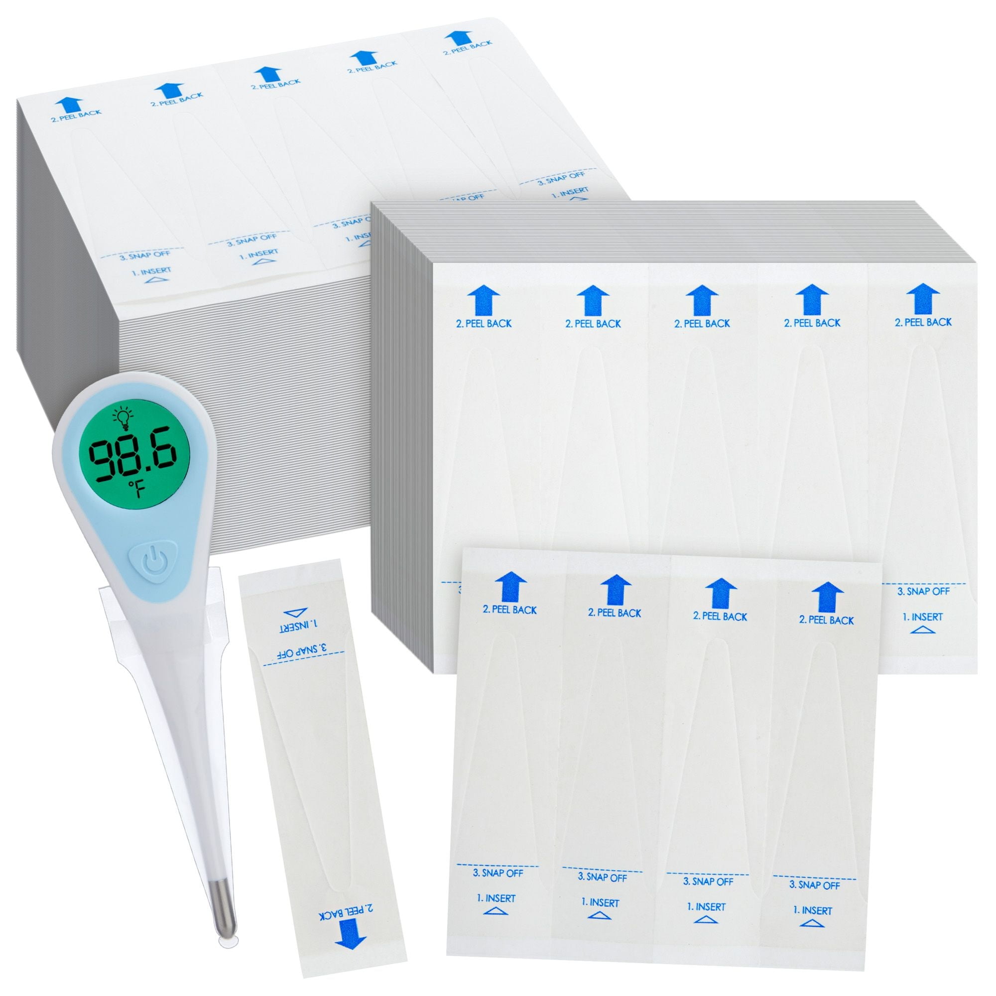 Juvale 300-Pack Medical Grade Disposable Thermometer Probe Covers ...