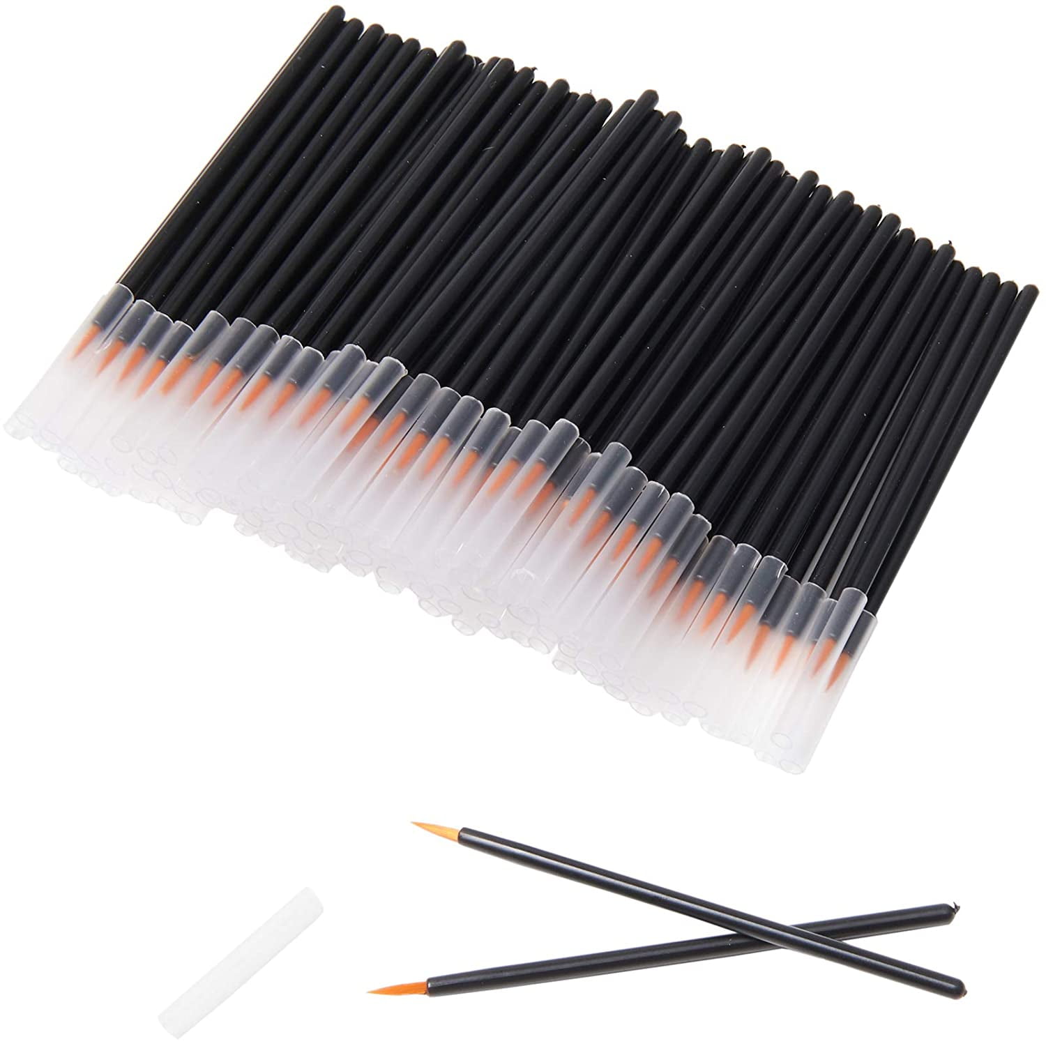 300 Pack Disposable Eyeliner Brush, Eyeliner Brush Applicator, Eye ...