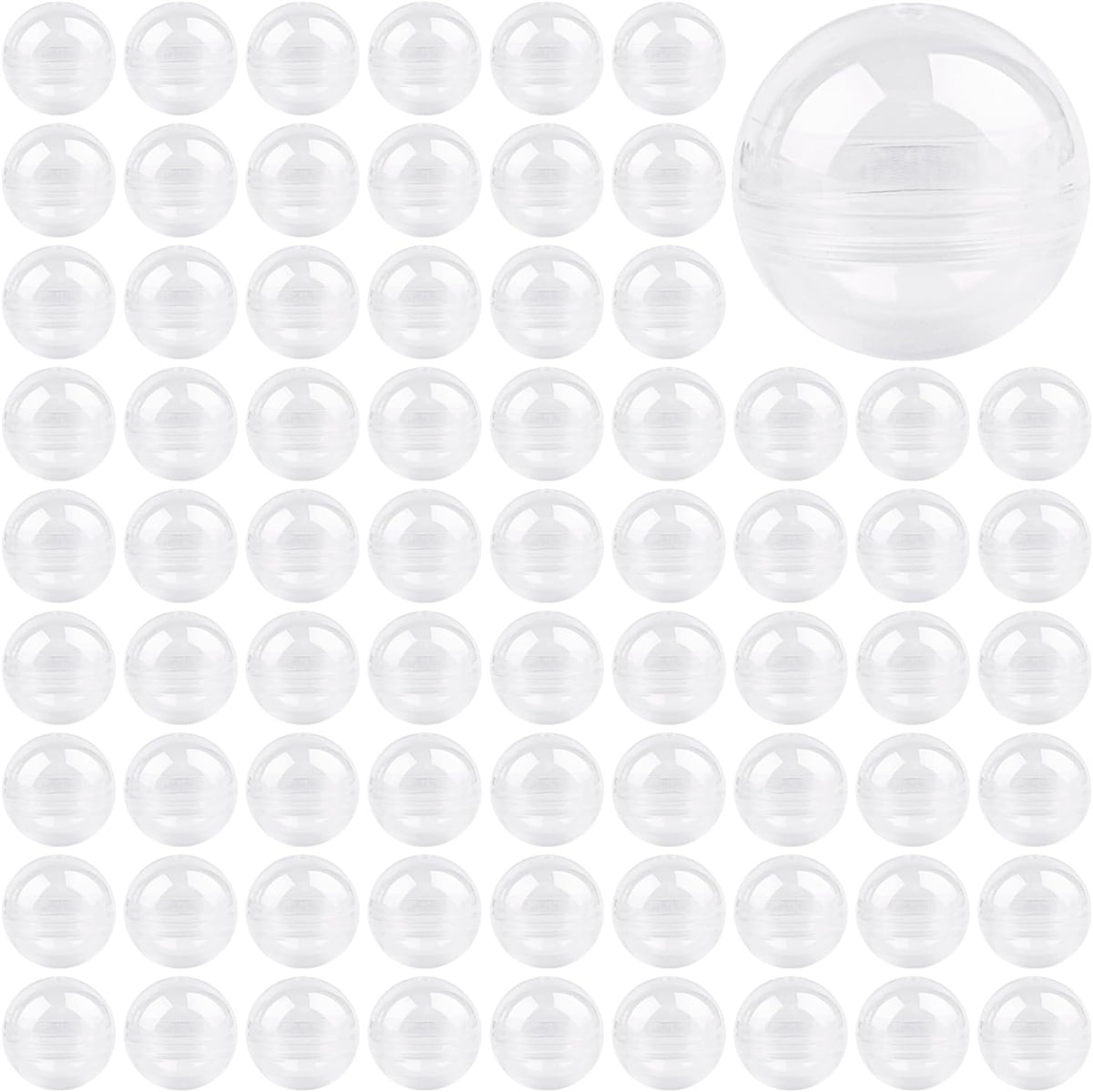 100 Pack Machine Capsules Round Capsules,28MM Vending Machine Bulk ...