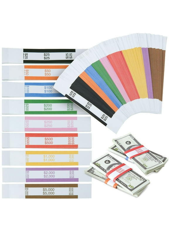 Currency Bands & Straps in Money Handling - Walmart.com