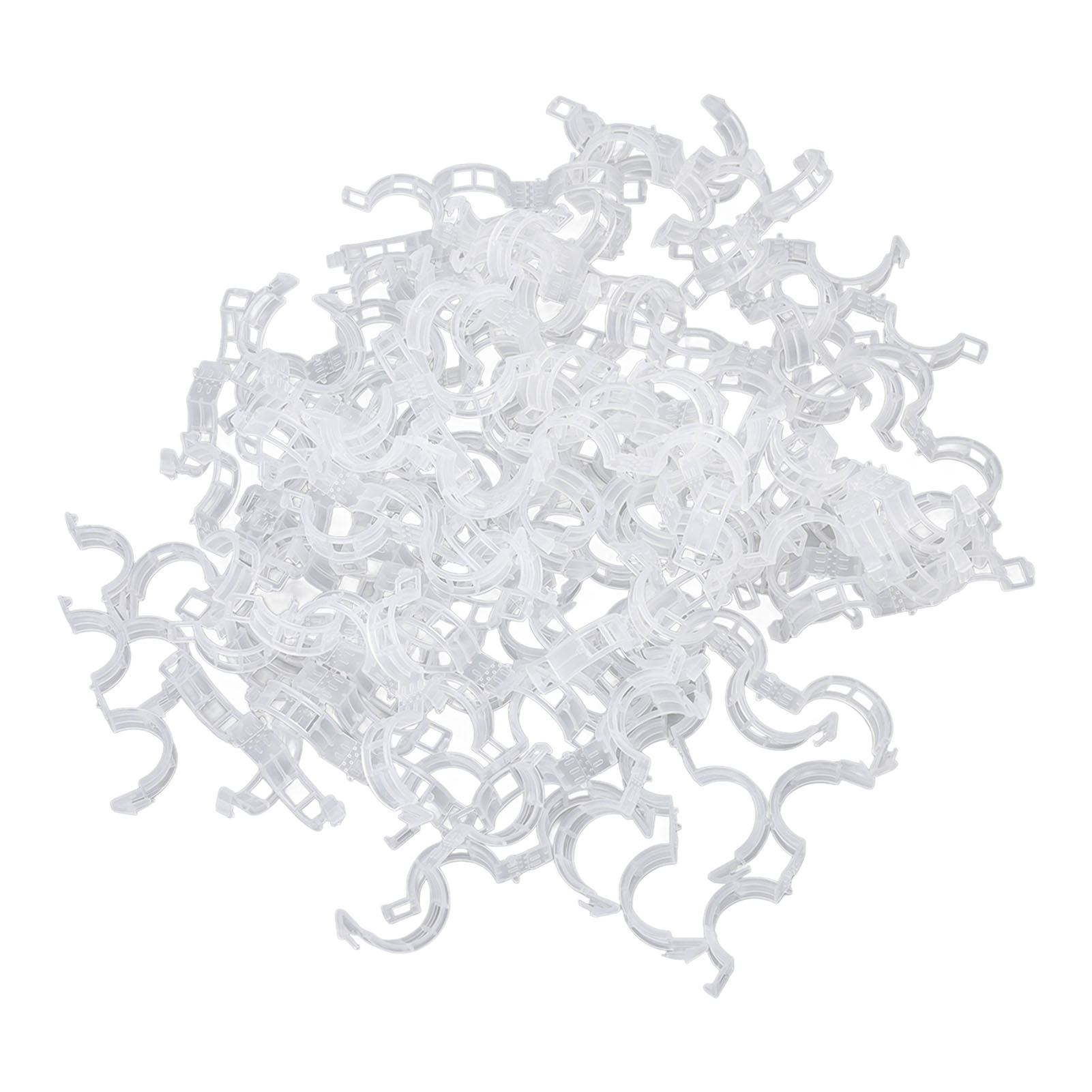 300-Pack Plastic Tomato Clips - Reusable, Durable Plant Support for ...