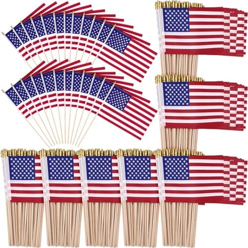 Small American Flag Stick
