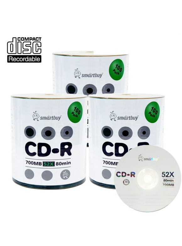 Blank CD-R Discs in Blank Media - Walmart.com