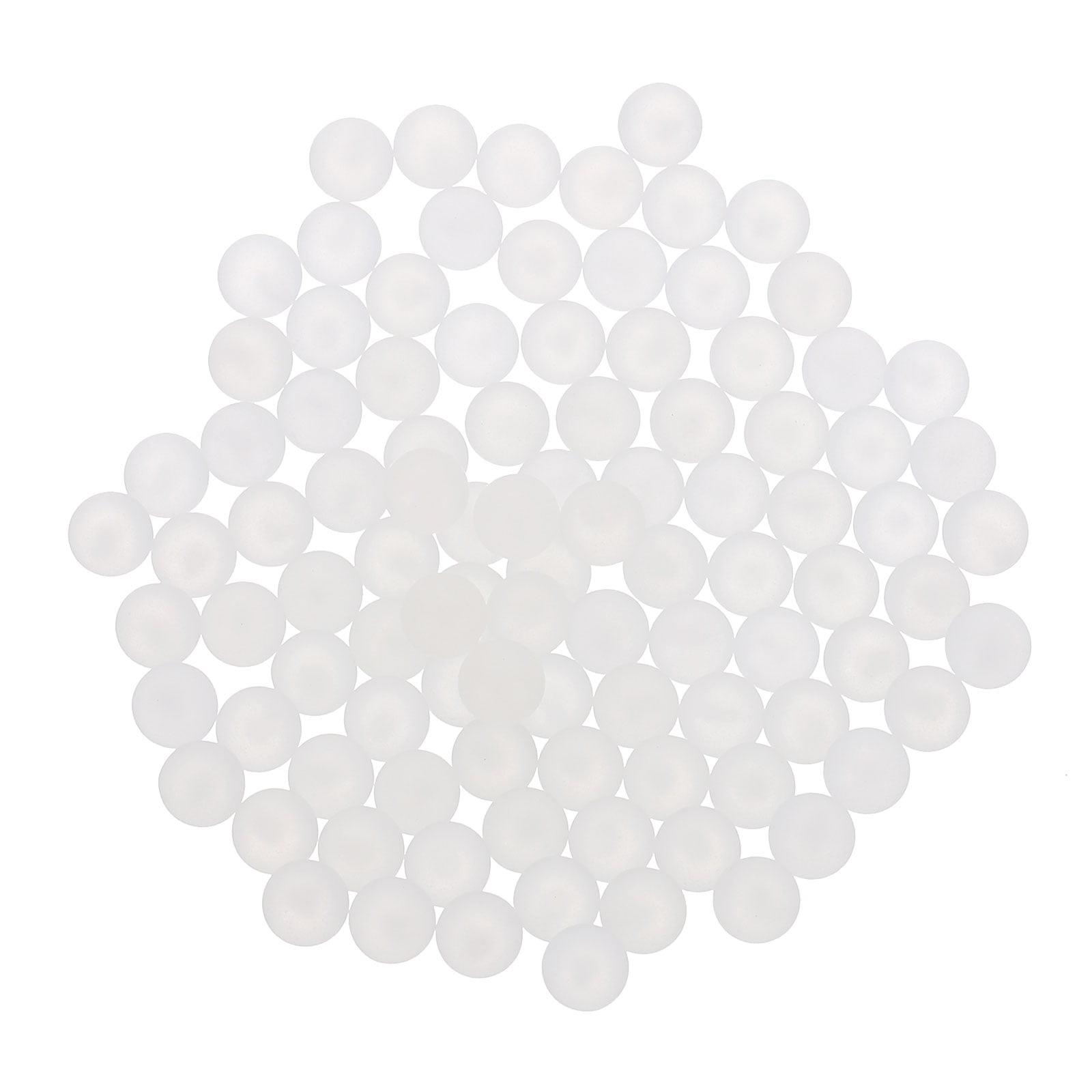300 Packs PP Plastic Bearing Balls 4.5mm Solid Plastic Balls, White ...