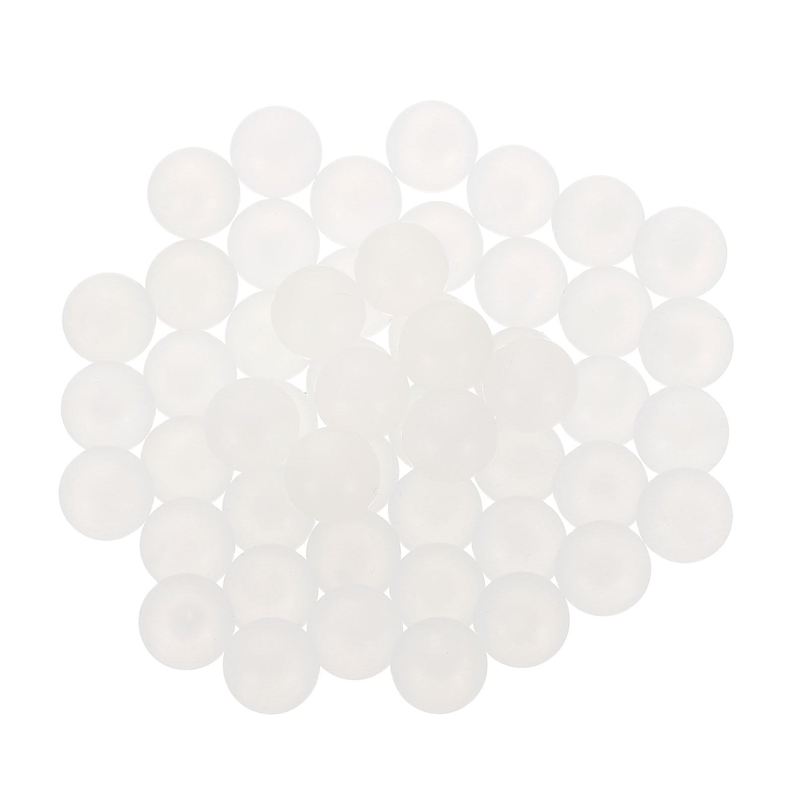 300 Packs PP Plastic Bearing Balls 9mm Solid Plastic Balls, White ...
