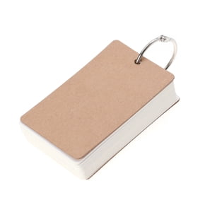 Office Supplies Flash Card Ring Binders for Study and Organization