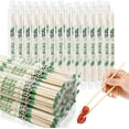 300 Pairs Bamboo Disposable Chopsticks Bulk 8 Inch Round Separated ...