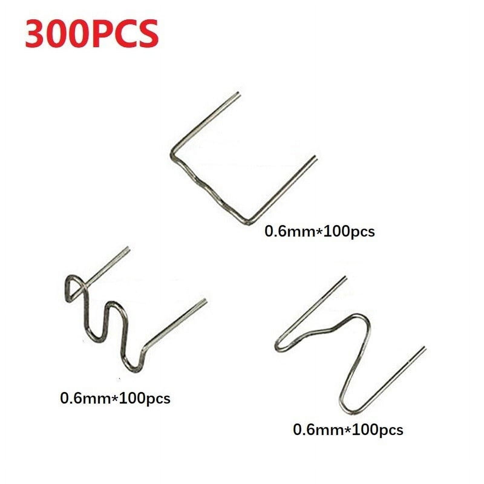 300 Pcs 0.6/0.8mm Hot Stapler Staples for Plastic Welder/Car Bumper ...