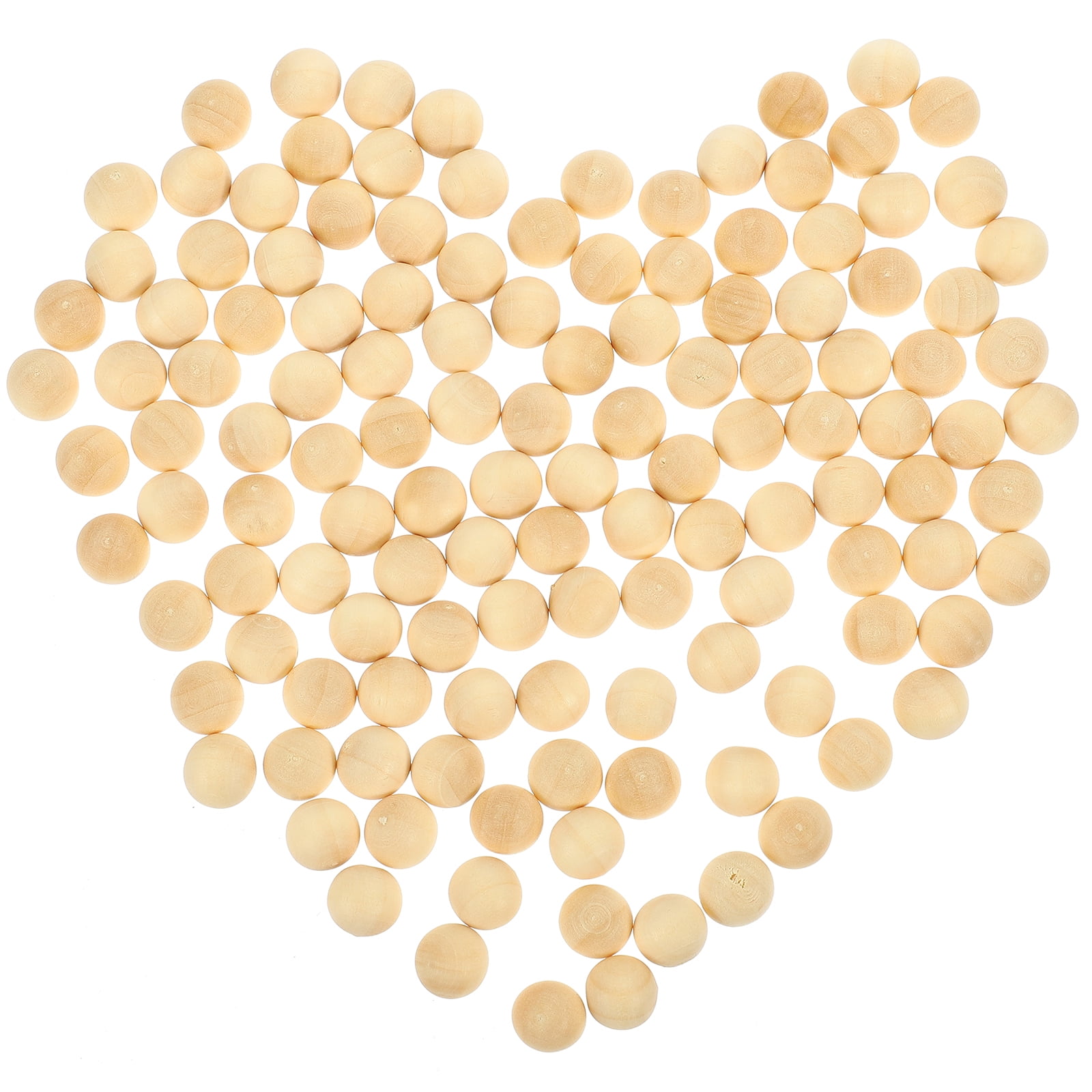 300 Pcs Khaki Synthetic Material Round Beads for DIY Painting and ...