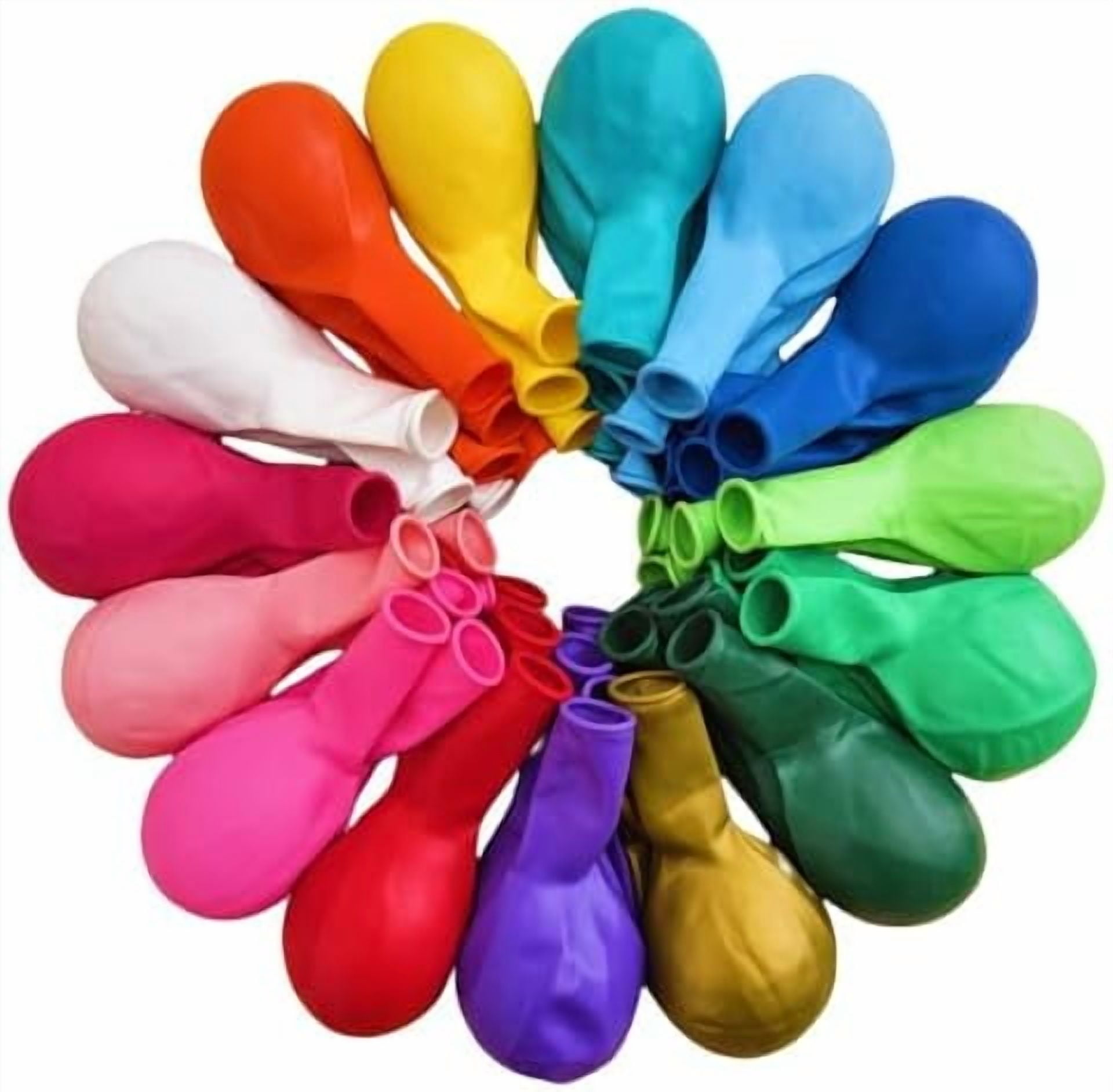 300 Pcs 12 Inch Balloons 15 Kinds Colors Latex Colorful Party Balloon ...