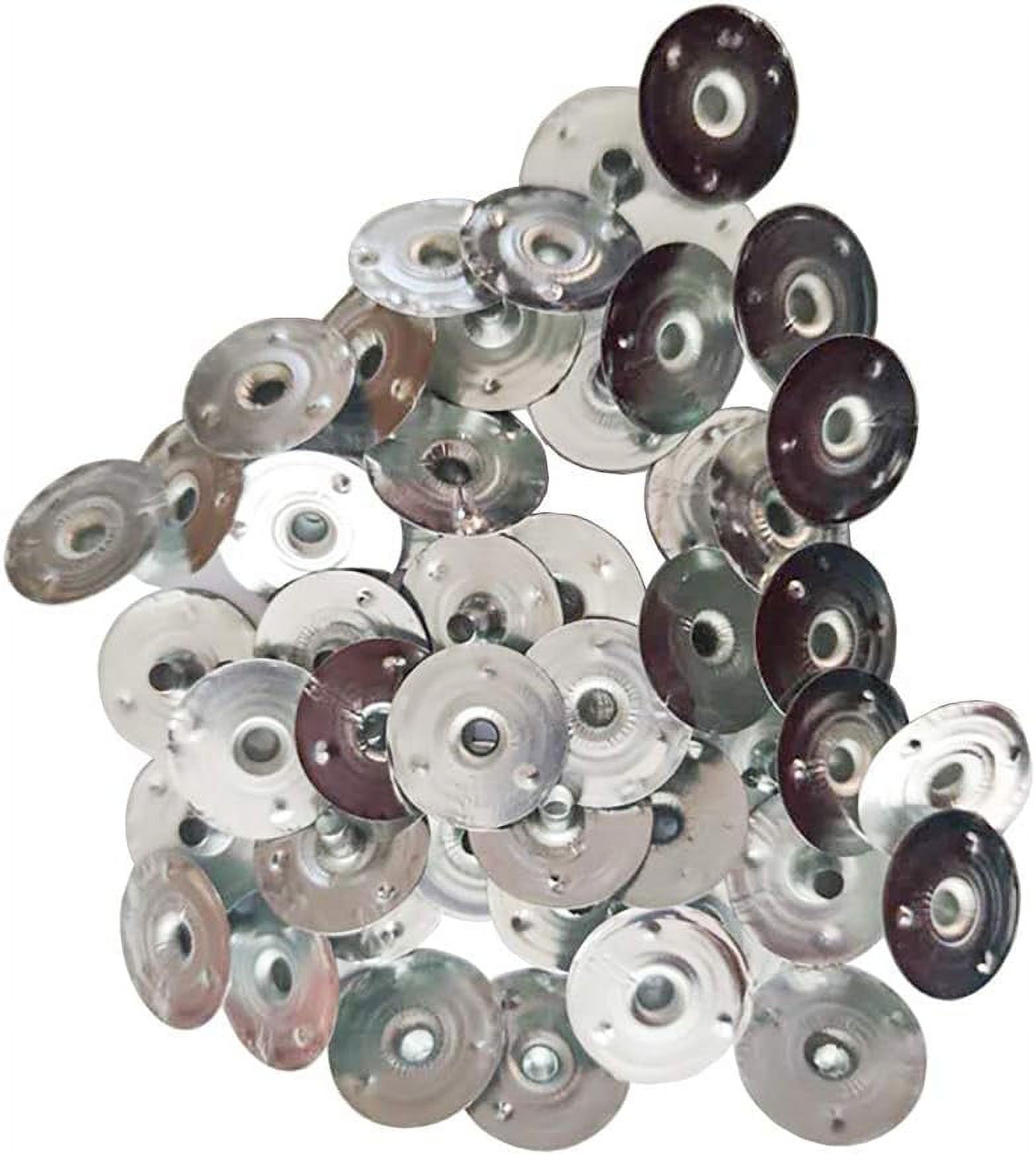 300 Pcs 19mm Metal Candle Wick Tabs Candle Wick Sustainer Base for ...