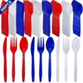 300 Pcs 4th of July Decorations Red White Blue Party Supplies ...