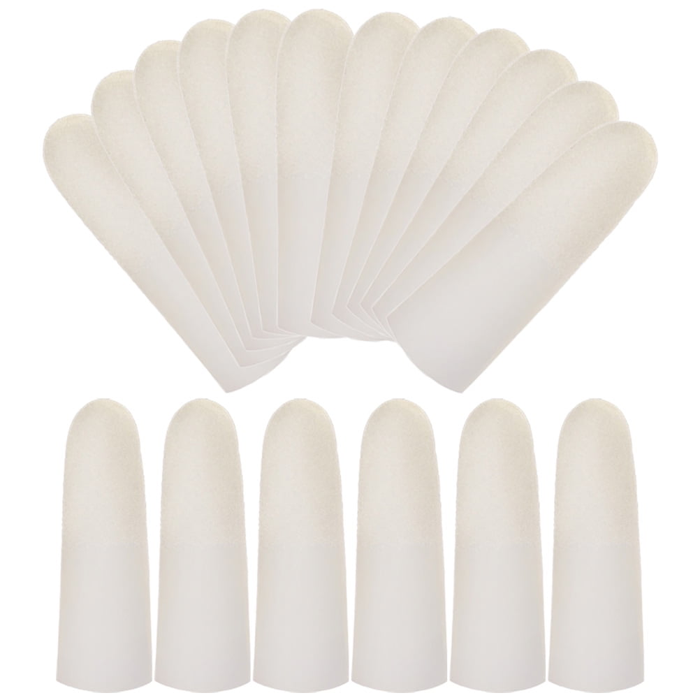 GOOHOCHY Latex Finger Protectors for Electronics and Home Use Beige ...