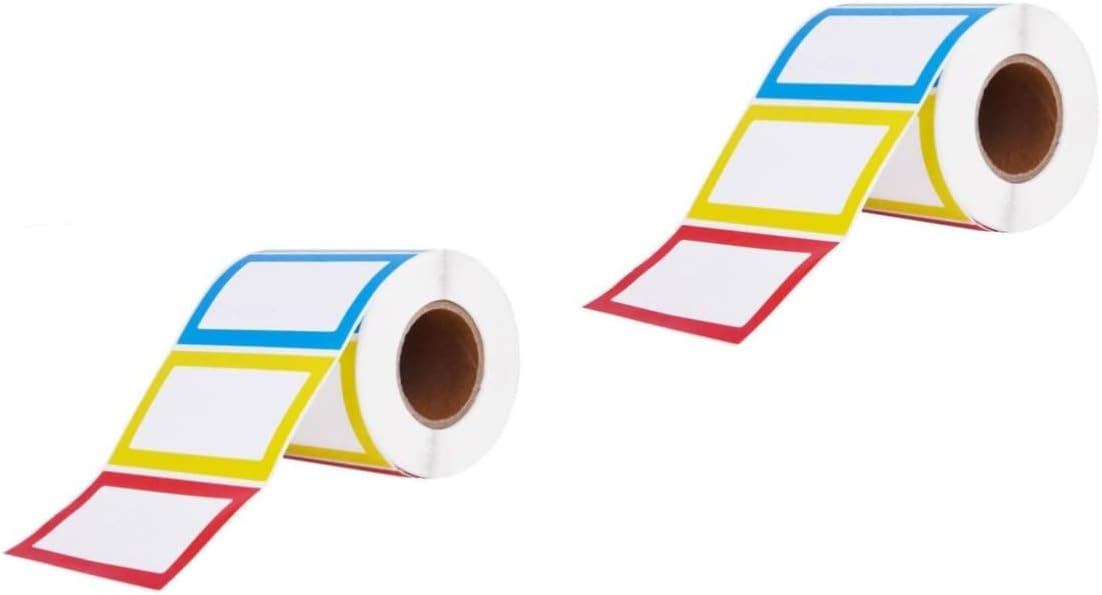 300 Pcs Blank Envelopes White Tags Laptop Stickers for Kids Envelopes ...