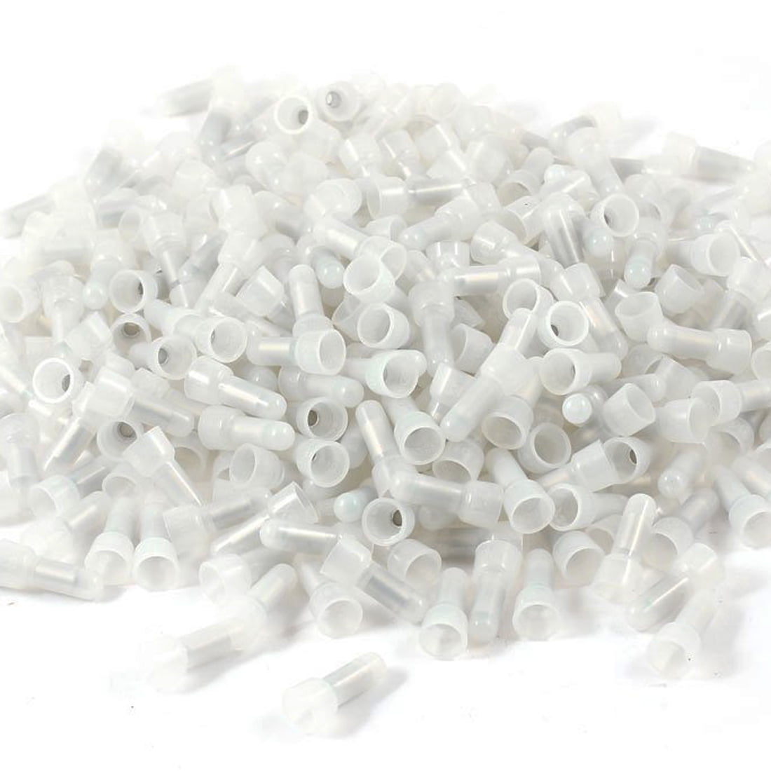300 Pcs CE-1 Closed End Wire Connectors 22-18 Gauge Crimp Caps White ...