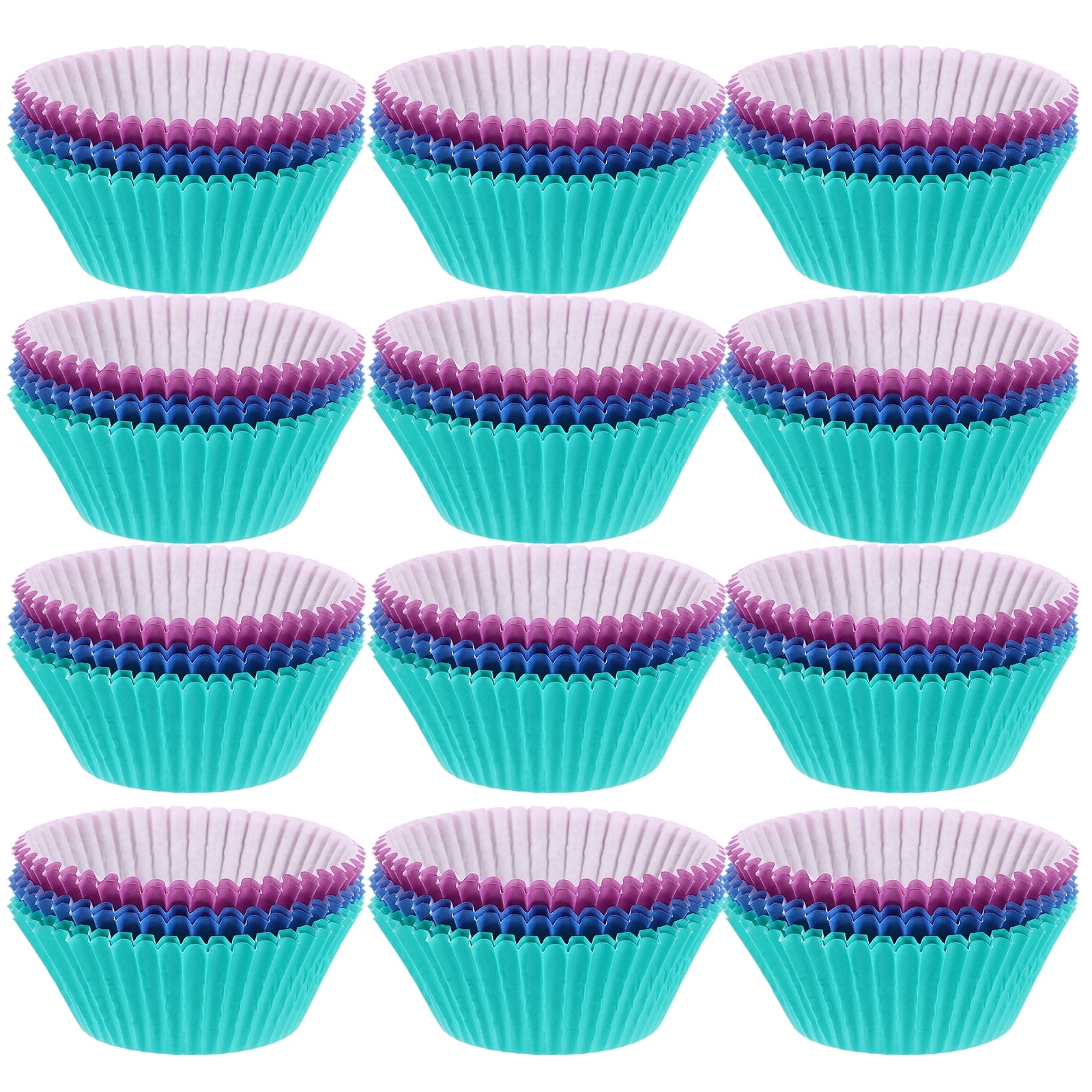 300 Pcs Cake Cups Muffin Liners Holders Large Paper Cupcake Case ...