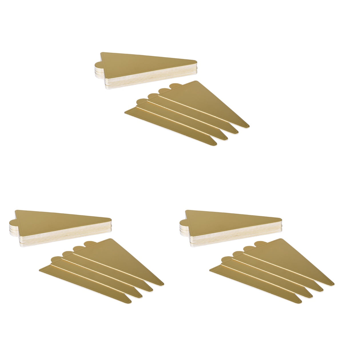 300 Pcs Cake Display Base Serving Mousse Tray Cakes Cheesecakes ...