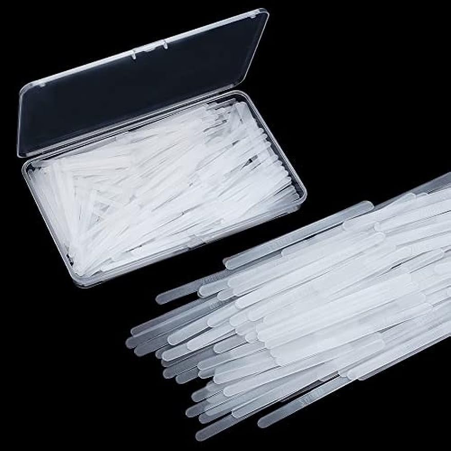 300 Pcs Clear Plastic Boning 0.18Inch 4.5mm Nylon Fishbone Sewing ...