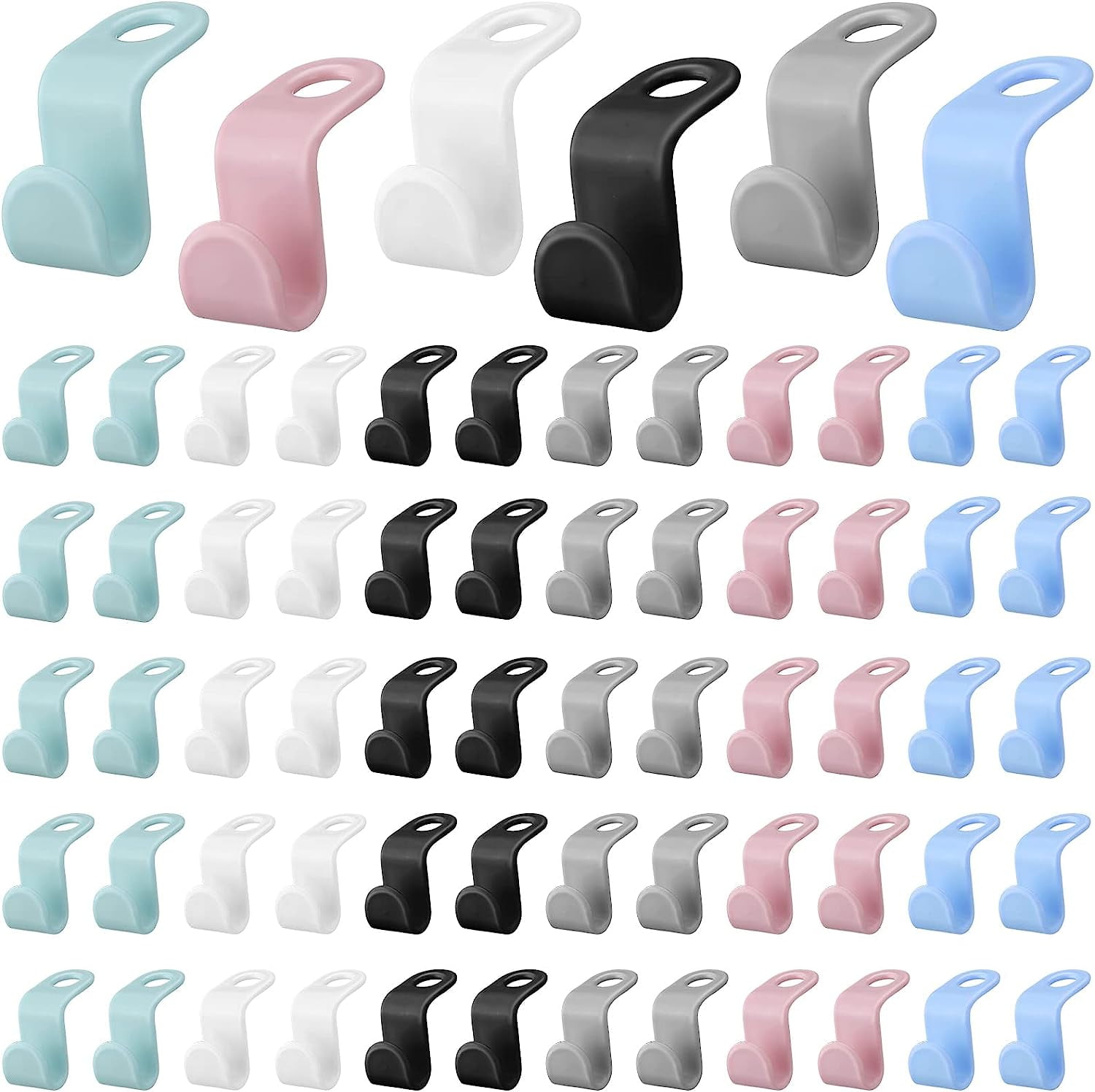 300 Pcs Clothes Hanger Connector Hooks Extender Clips Heavy Duty ...