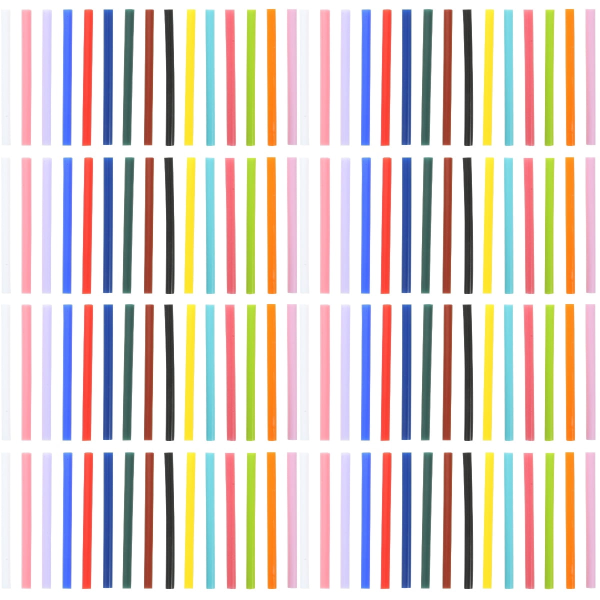 300 Pcs Colored Hot Glue Sticks Crafts DIY Hot Glue Sticks Convenient ...
