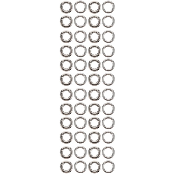 300 Pcs Curtain Buttonhole Grommets for Curtains Brass Rings Fittings ...