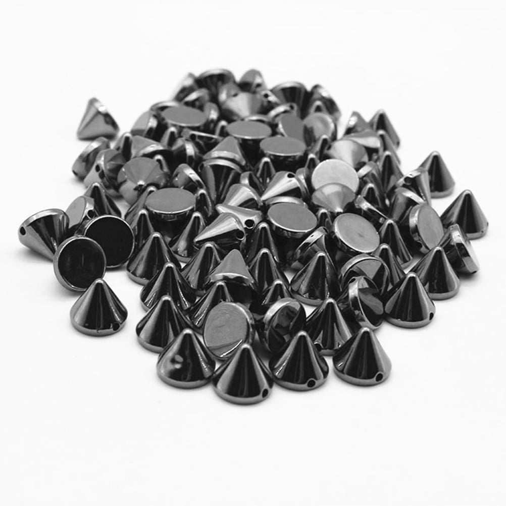 300 Pcs DIY Rivets Cone Spikes Cone Spike Studs Cone Spike Charm DIY ...
