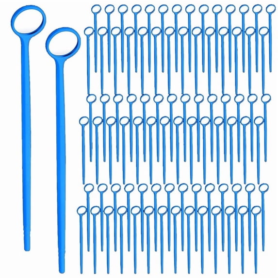 300 Pcs Disposable Dental Mirror Anti Fog Mouth Mirror Individually ...