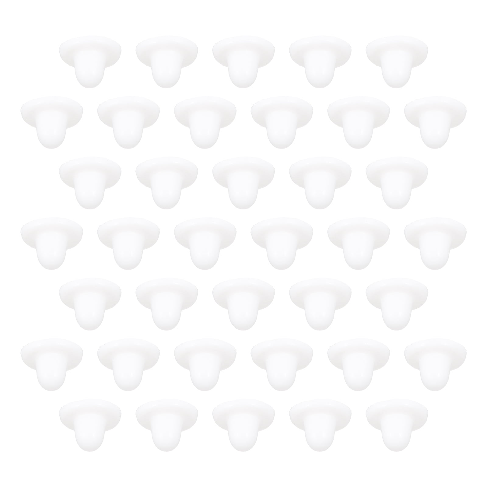 300 Pcs Ear Clamp Accessories Earring Base Cushions Rubber Pad Clips ...