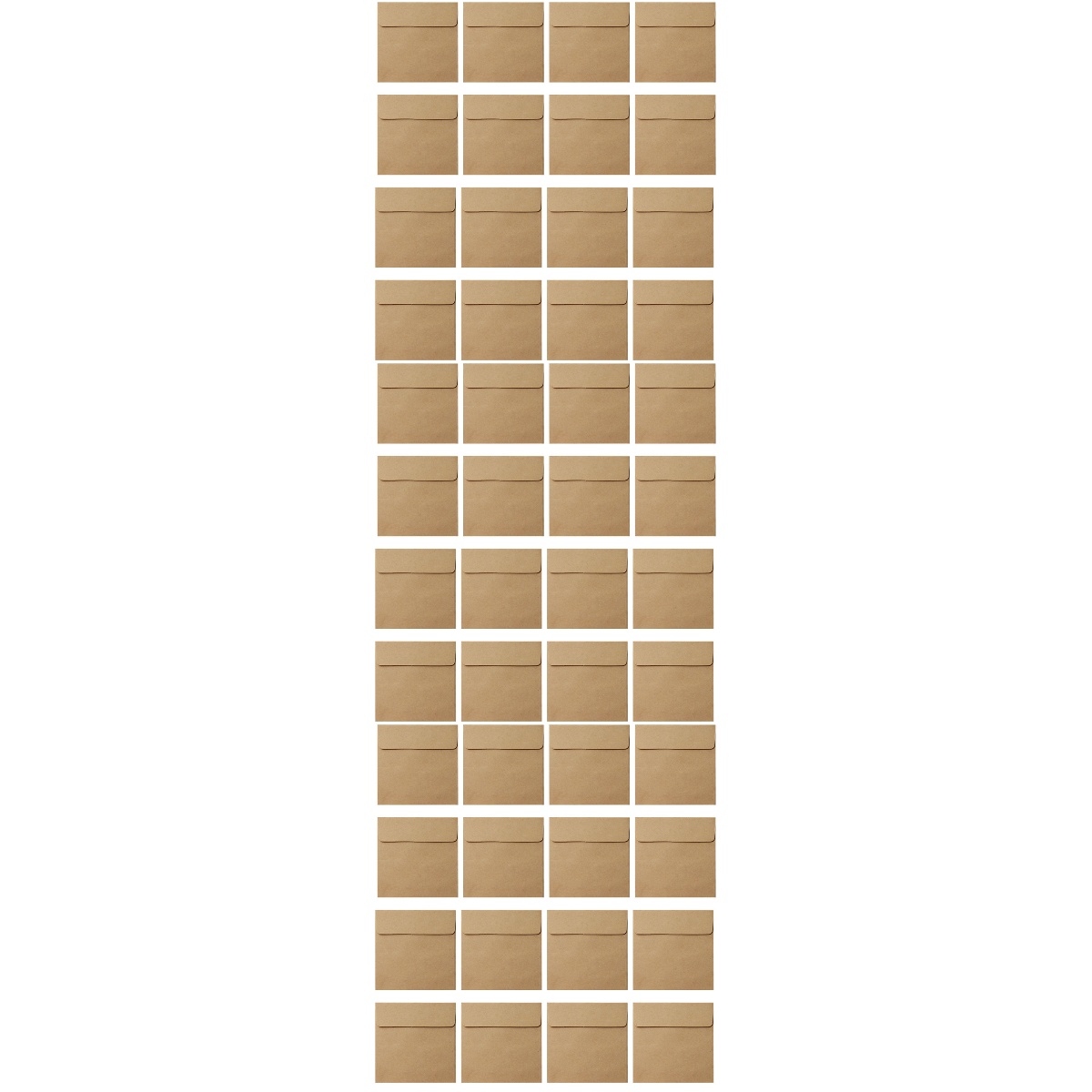 300 Pcs Envelopes Wedding Cards Kraft Bags Note Packets Kraft Envelope ...