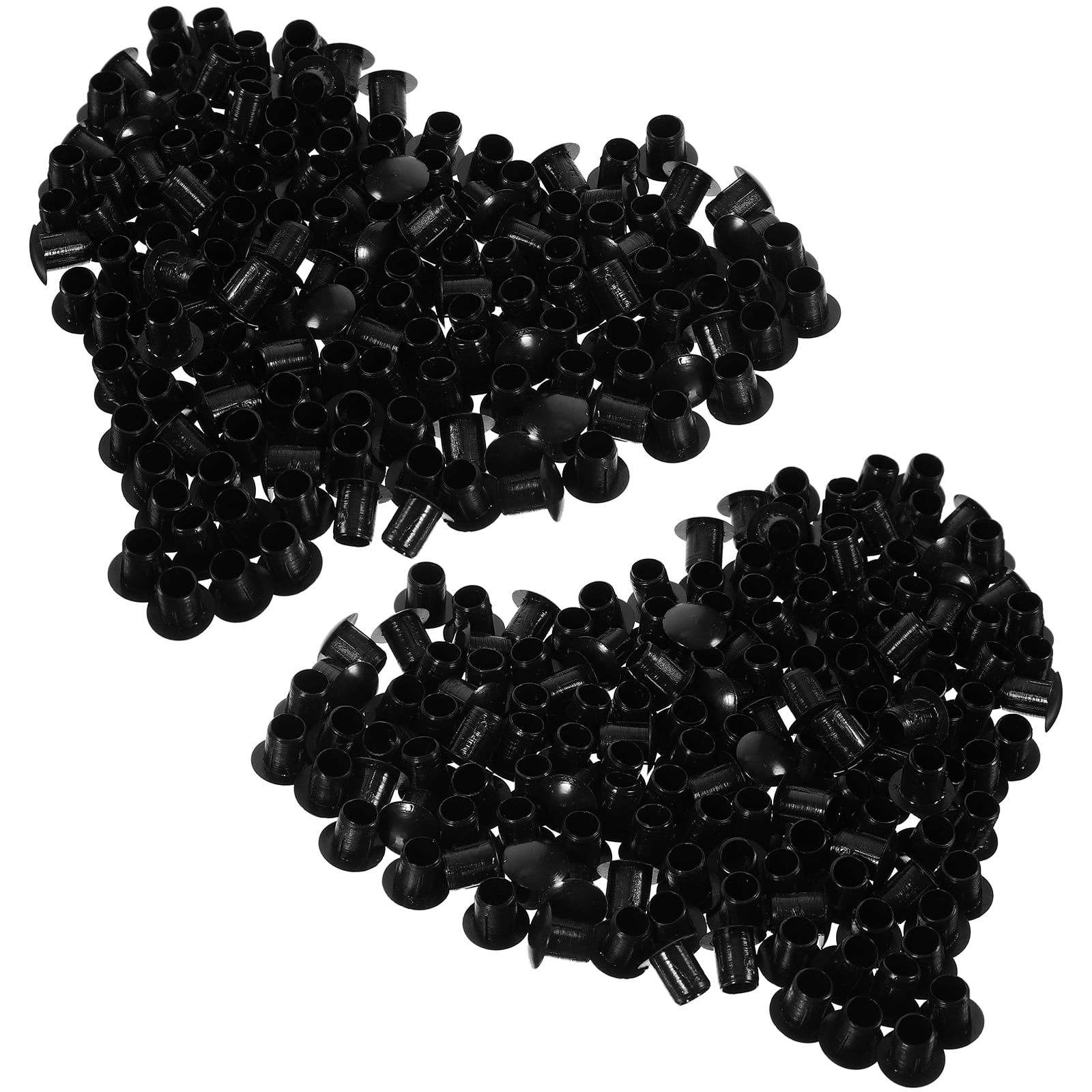 300 Pcs Furniture Hole Plug Grommet Electrical Firewall Black - Walmart.com