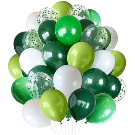 300 Pcs Green Balloons 12 Inch Different Shades of Green Party Balloon ...