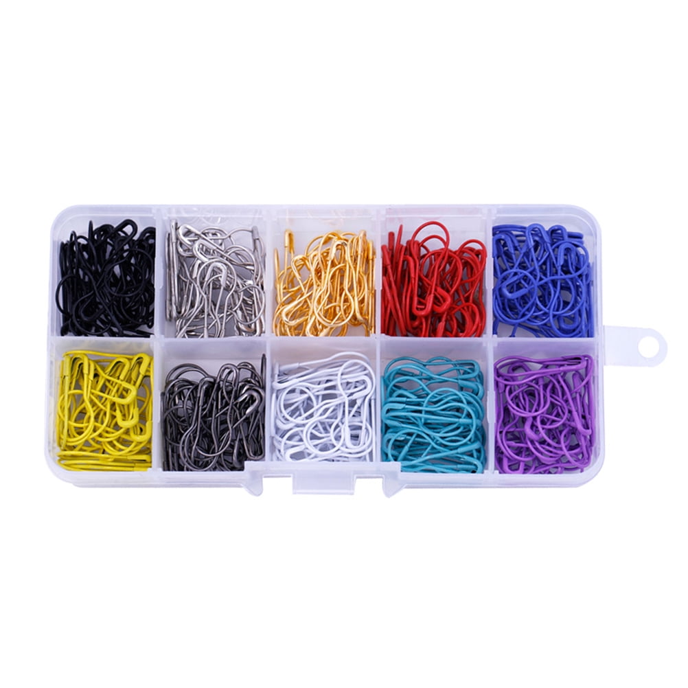 300 Pcs Light Bulb Small Safety Pin Assorted Color - Walmart.com
