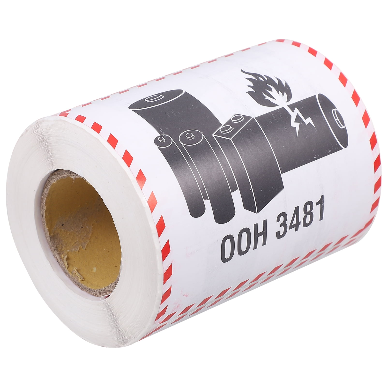 300 Pcs Lithium-ion Battery Caution Labels Security Camera Sign Folder ...