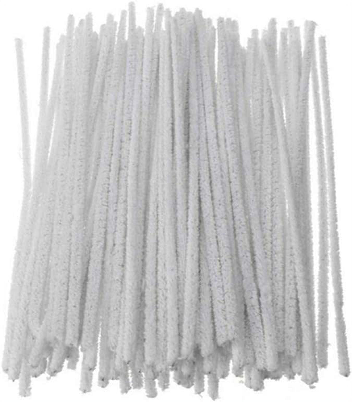 300 Pcs/Lot 3MM Intensive Cotton Pipe Cleaners DIY Cleaning Tool (White ...