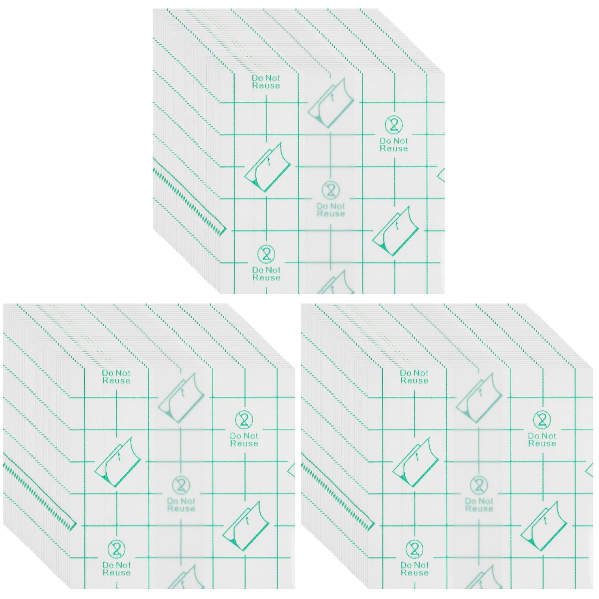 300 Pcs Makeup Hand Palette Palettes Tape Make-up Disposable Tools ...