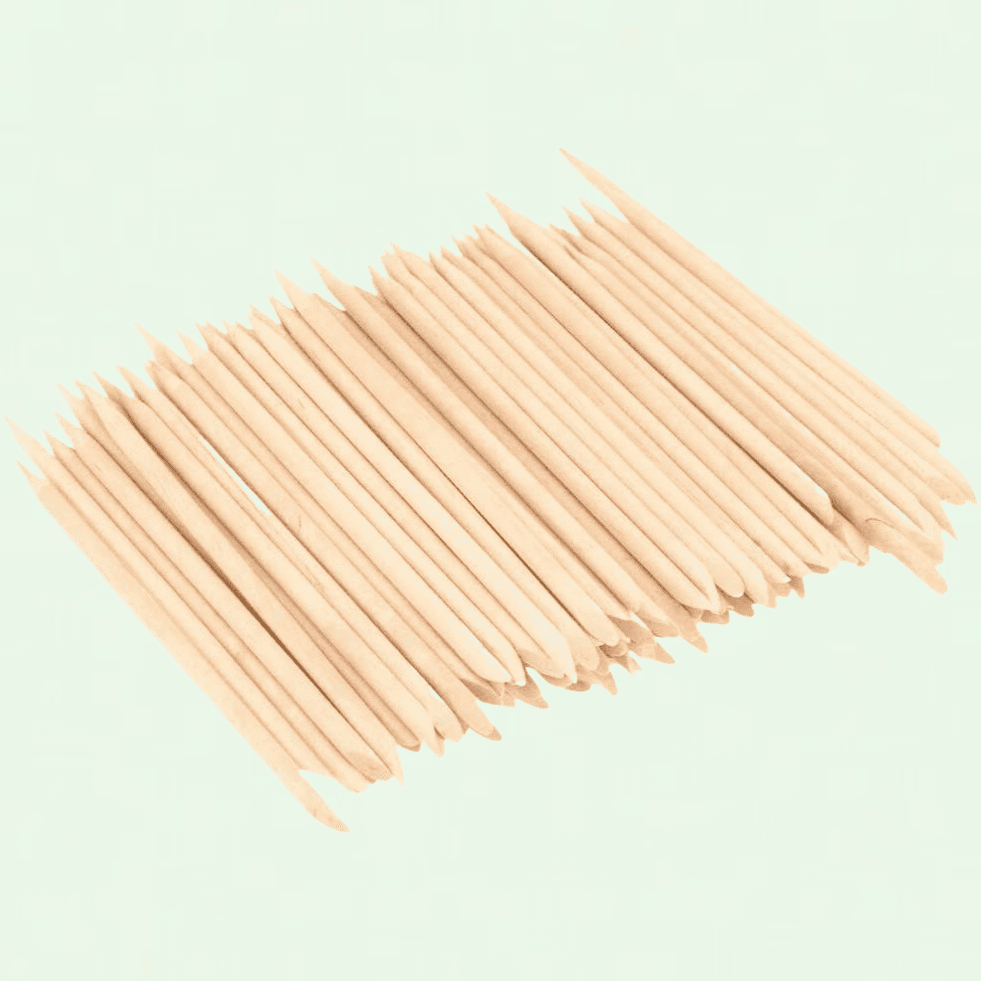 300 Pcs Orange Sticks for Nails, Cuticle Pusher Remover Tools, Double ...