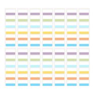 LEE Removable Hefty Index Tabs Write-on Tab(s) - 1" Tab Height x 1.50 ...