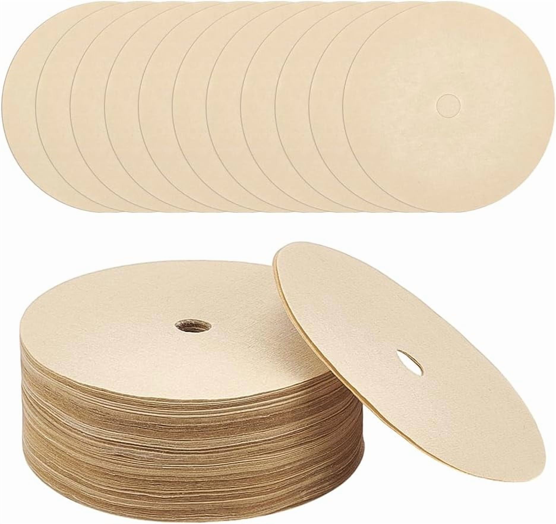 300 Pcs Percolator Coffee Filters Round Unbleached Coffee Filter 3.74 ...